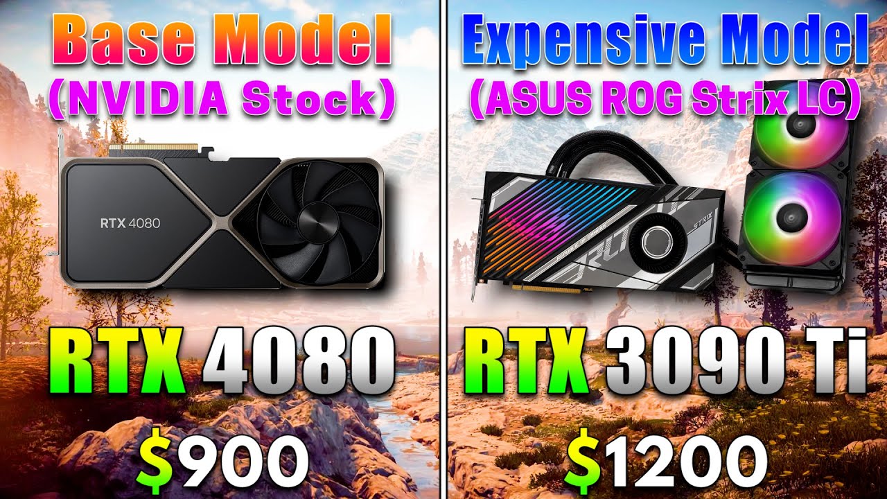 RTX 4080 16GB (Stock GPU) vs RTX 3090 Ti 24GB (ROG Strix LC) | PC ...