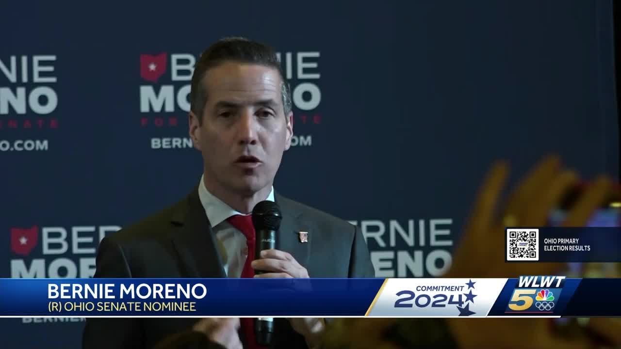 Bernie Moreno wins Ohio GOP Senate primary race - YouTube