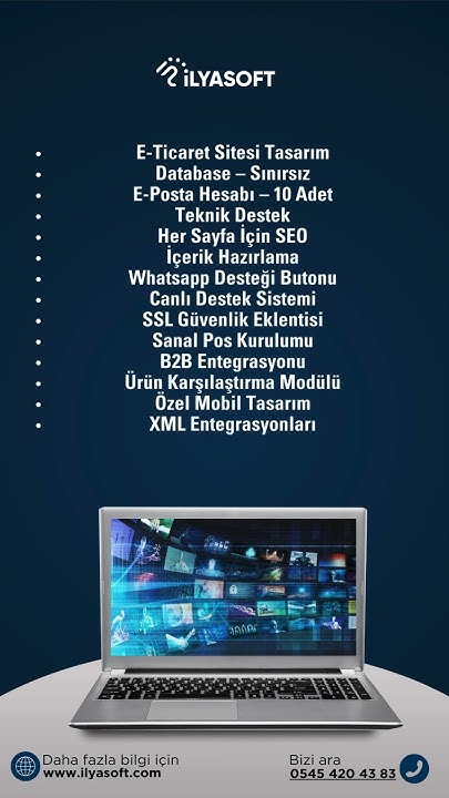 Ilyasoft Web Tasarım Profesyonel Web Sitesi Kurulumu Youtube