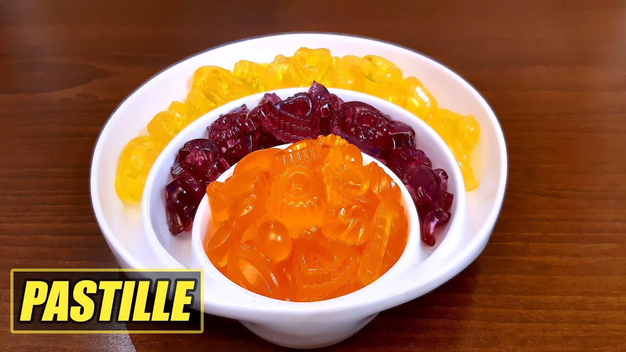 How to easily make pastille at home - YouTube