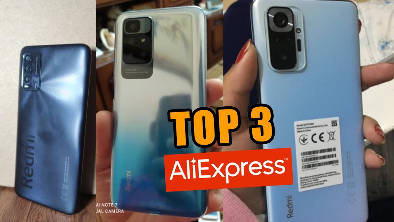 TOP 3 MELHORES CELULARES DA ALIEXPRESS PARA COMPRAR! BOM E BARATO - YouTube