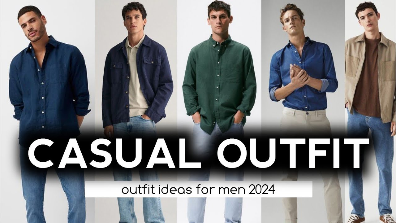 18 CASUAL OUTFITS for MENS 🔥2024 men’s fashion guide 🔥 - YouTube