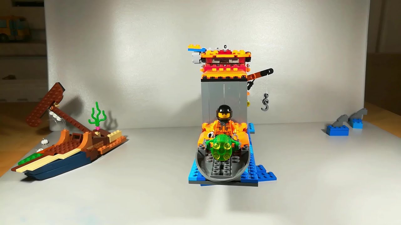 LEGO Dive Boat - YouTube