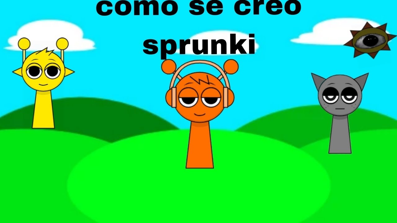 cómo se creo sprunki echo por dark speaker man - YouTube