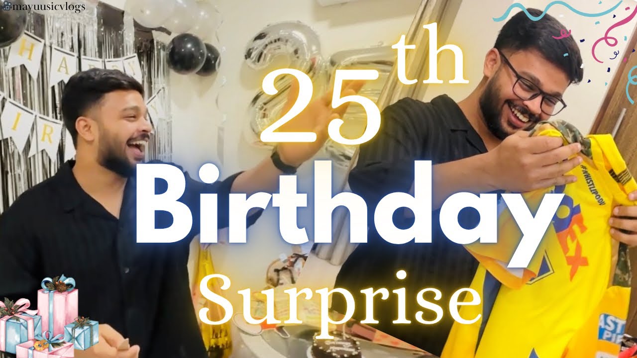My 25th Birthday Celebration With Friends & Family | Surprise | Fun ...