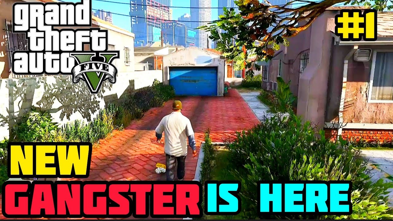MY FIRST DAY IN GTA 5 GAMEPLAY #1 - YouTube