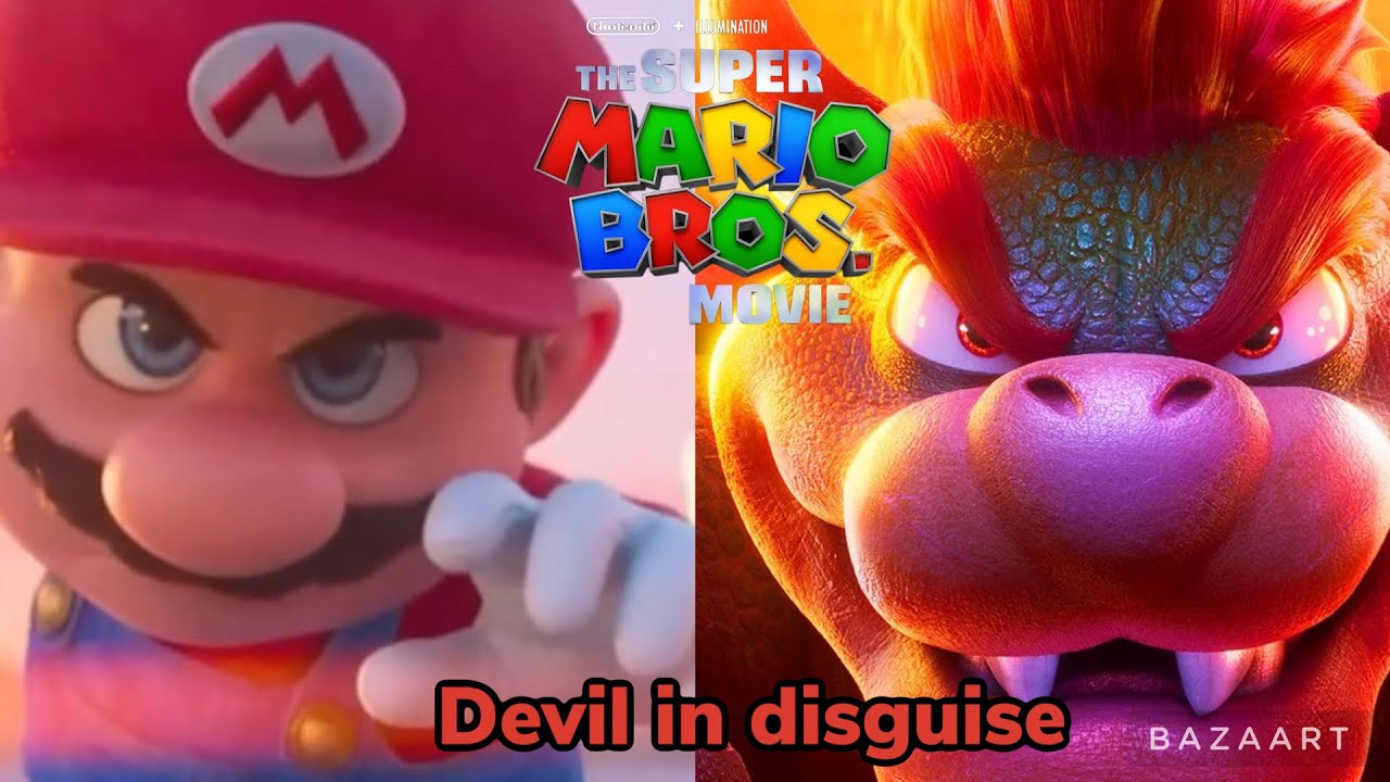 The super Mario bros movie amv devil in disguise - YouTube