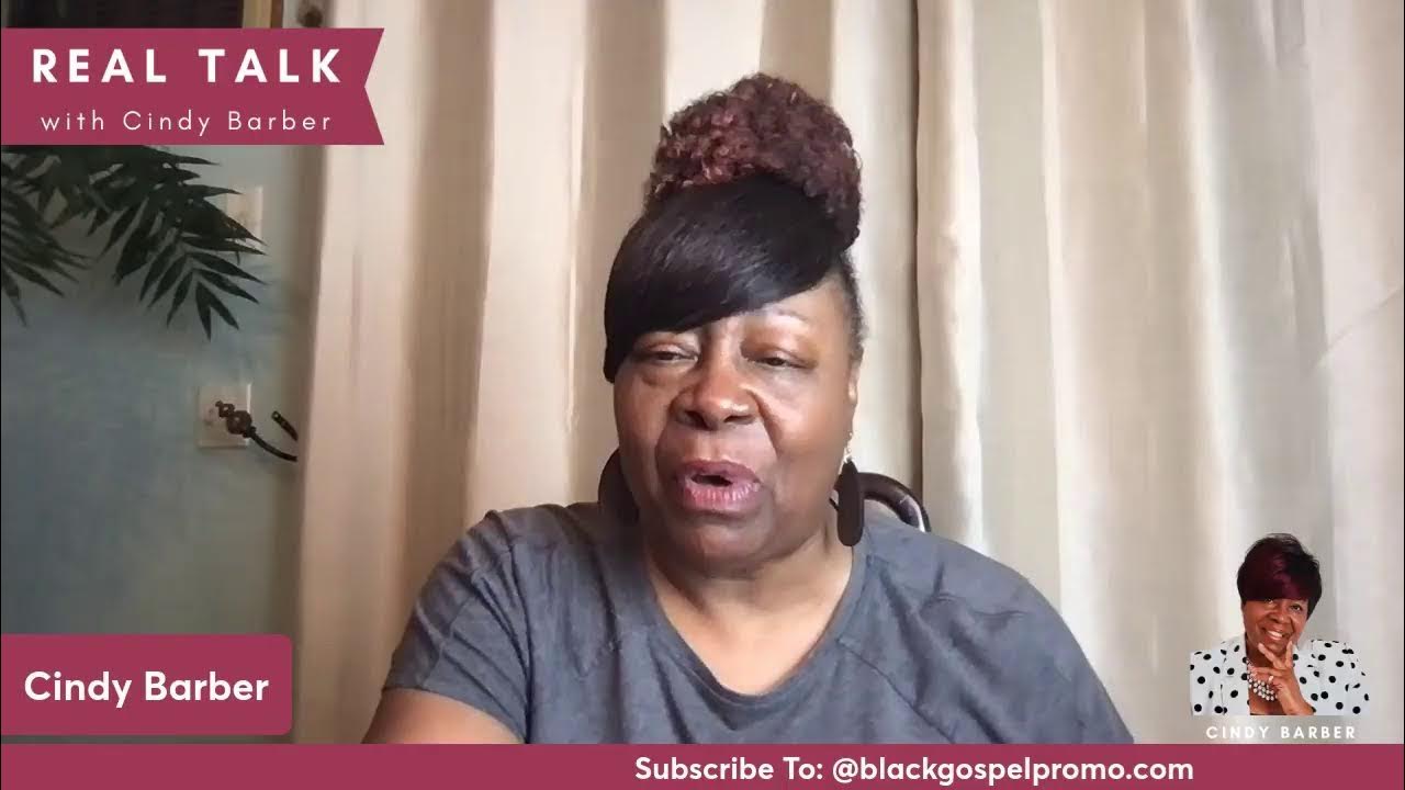 Real Talk With Cindy Barber And Guest Veda Brown Youtube