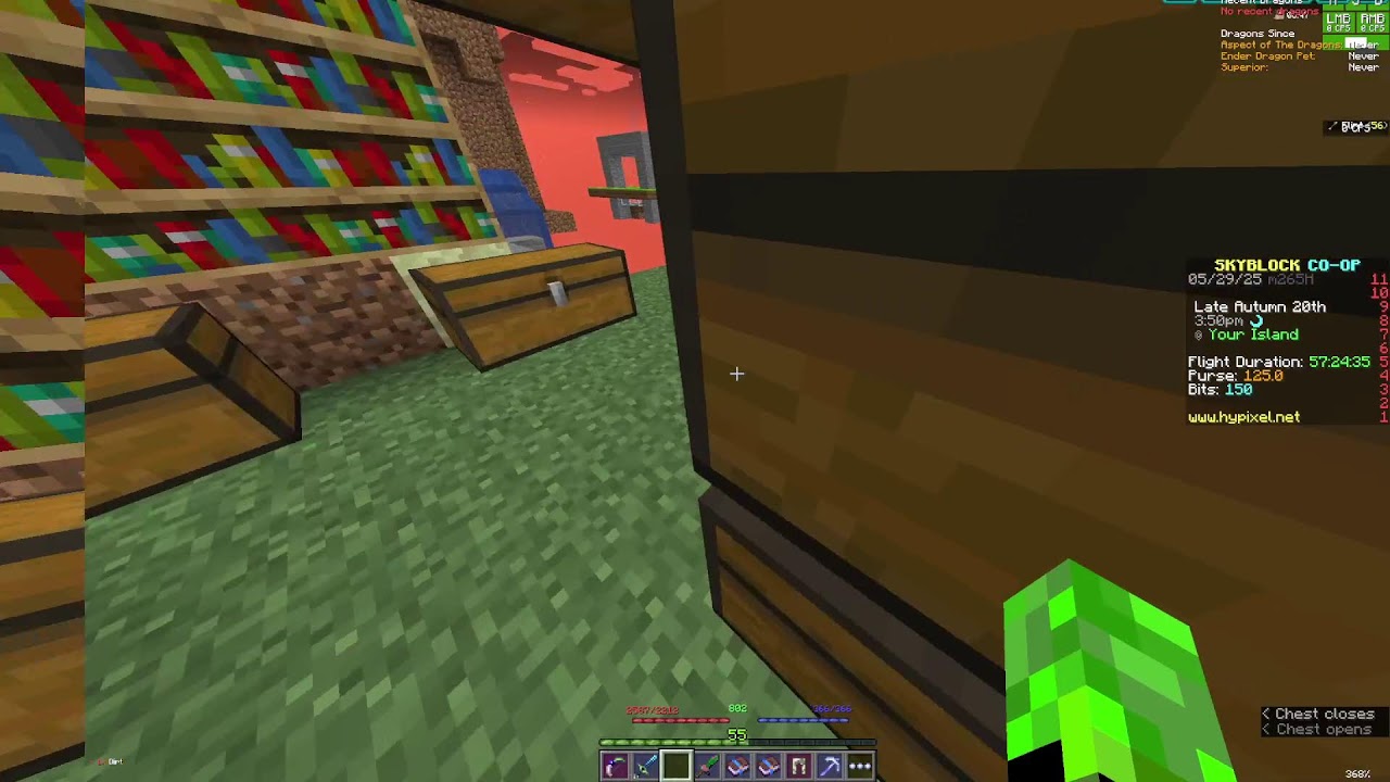 chillin in hypixel skyblock ACCEPTING CONTRABAND - YouTube