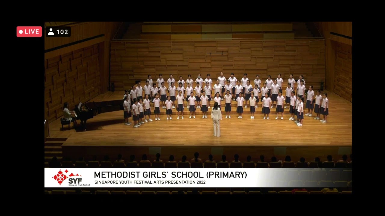 [SYF 2022] Methodist Girls' School Primary Choir - Ave Verum Corpus - YouTube
