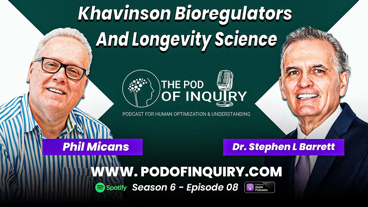 Khavinson Bioregulators And Longevity Science | Phil Micans | S6 - E8 ...