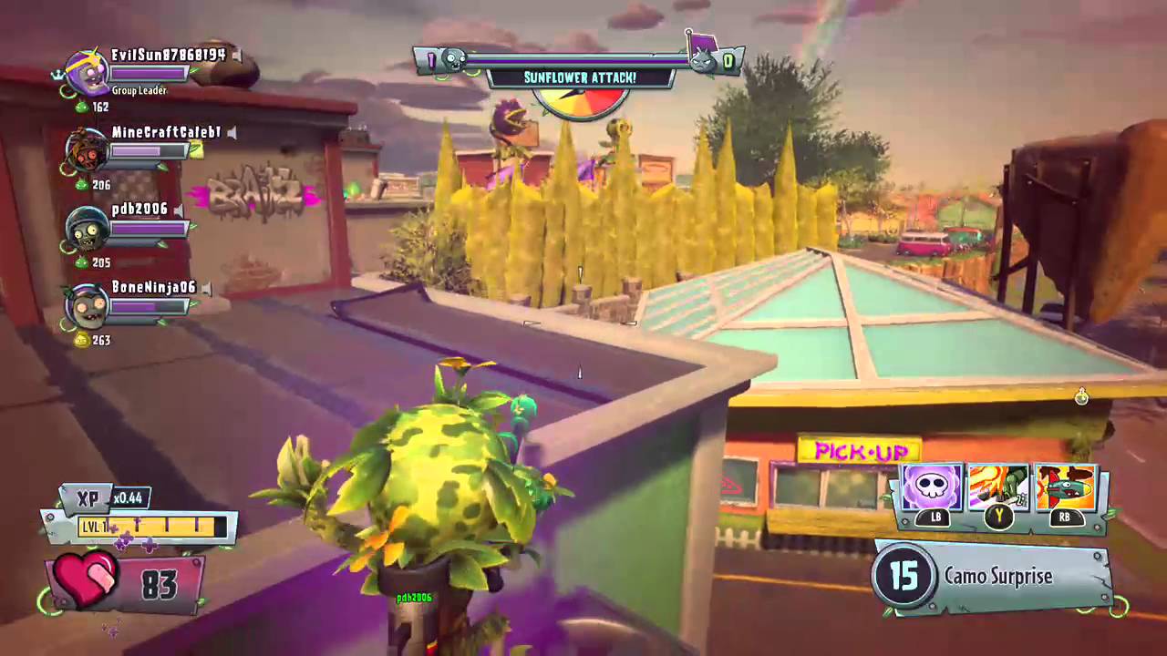 Plants Vs. Zombies (GW2) Boss Mode - YouTube