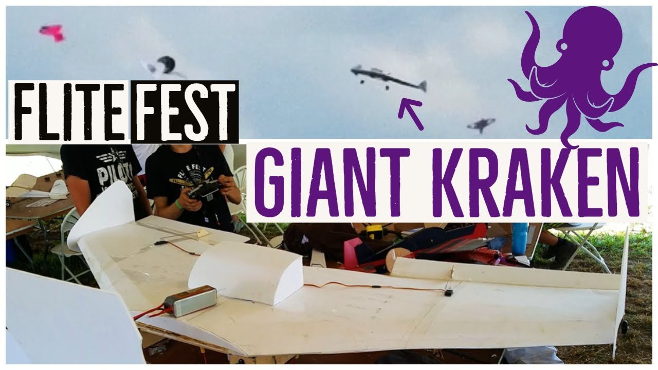 GIANT KRAKEN DOMINATES COMBAT! Flite Fest Ohio 2018 - YouTube