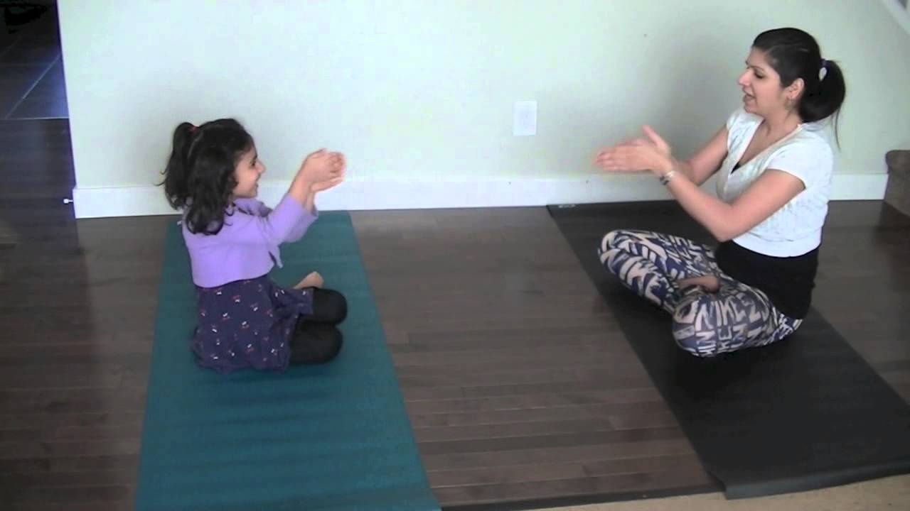 How to practice Yoga with kids? Bee Breathing Technique - YouTube