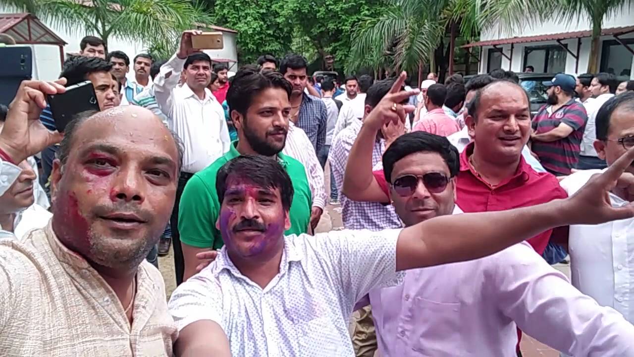 I'm with Honb.CM Shri Haresh Rawat Ji Son Virendra Rawat Ji Calibration ...