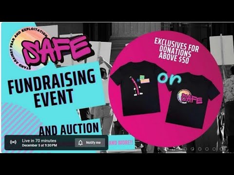 SAFE Launch and fundraiser - YouTube