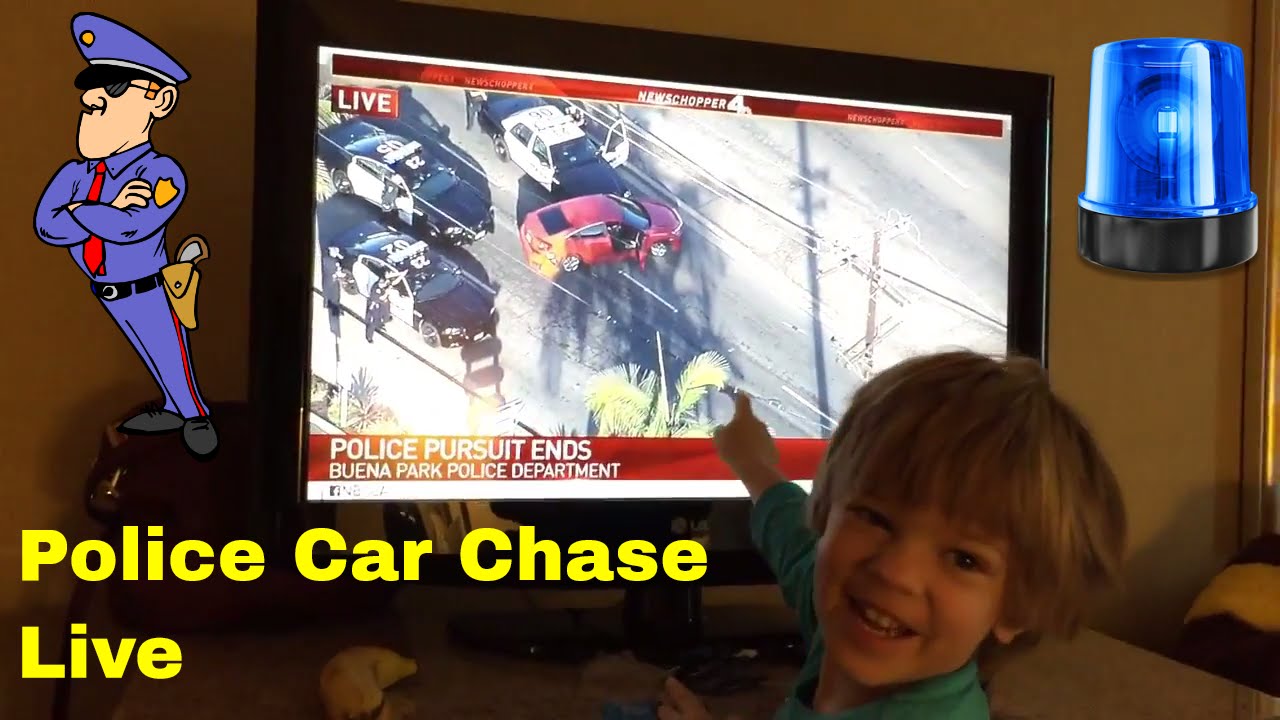 Police Car Chase Live - YouTube