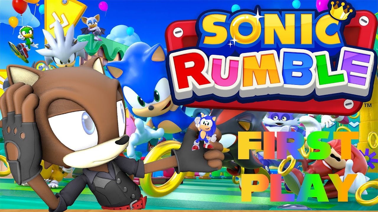 LITTLE TOY FUN || Sonic Rumble First Look Gameplay - YouTube