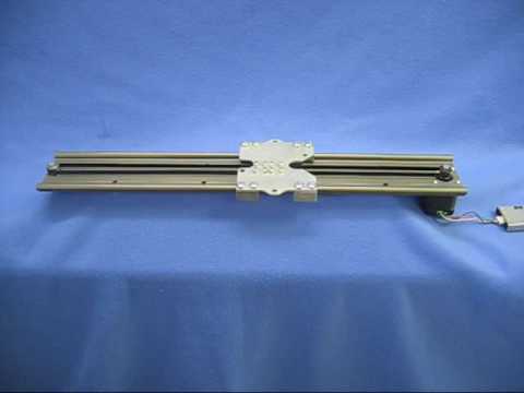 Linear Actuator using Stepper Motors - YouTube