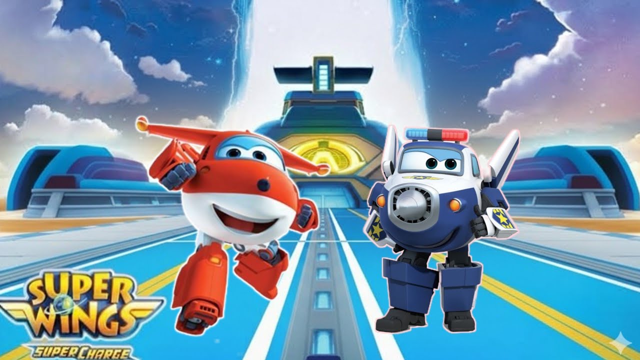 Super Wings Jett Run –Super speed Jett & Paul Team Up for an Epic ...