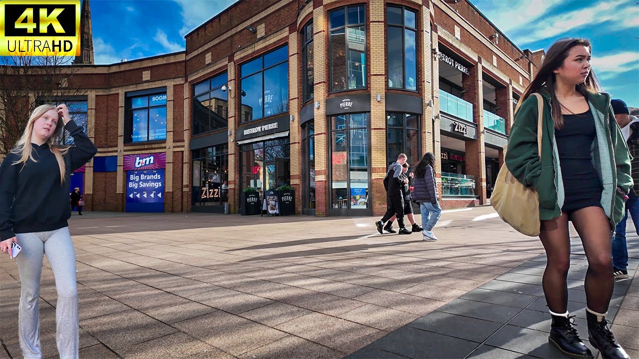 Quiet Winter Walk: Coventry City Centre in 4K | February 2025 - YouTube