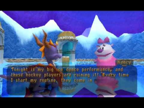 Spyro 3 YotD Walkthrough Part 29 - Icy Peak [4-4] - YouTube