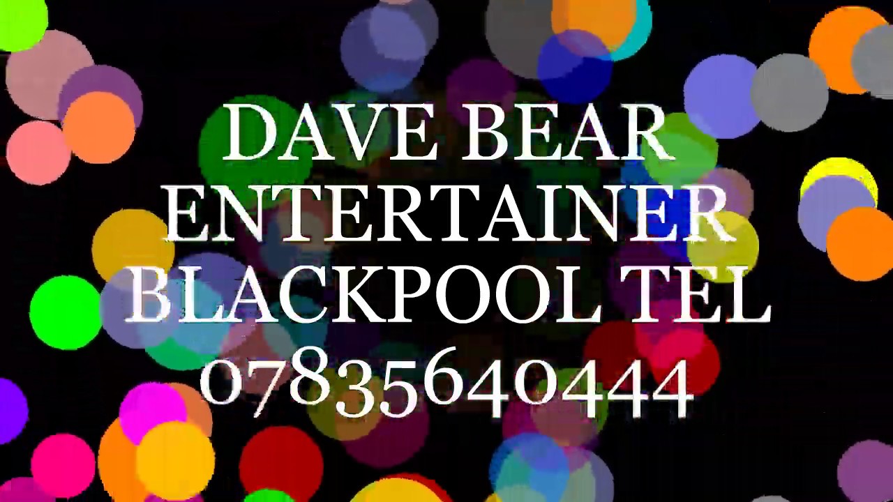 Dave Bear Performing at H and A Club in BLACKPOOL 2020 - YouTube