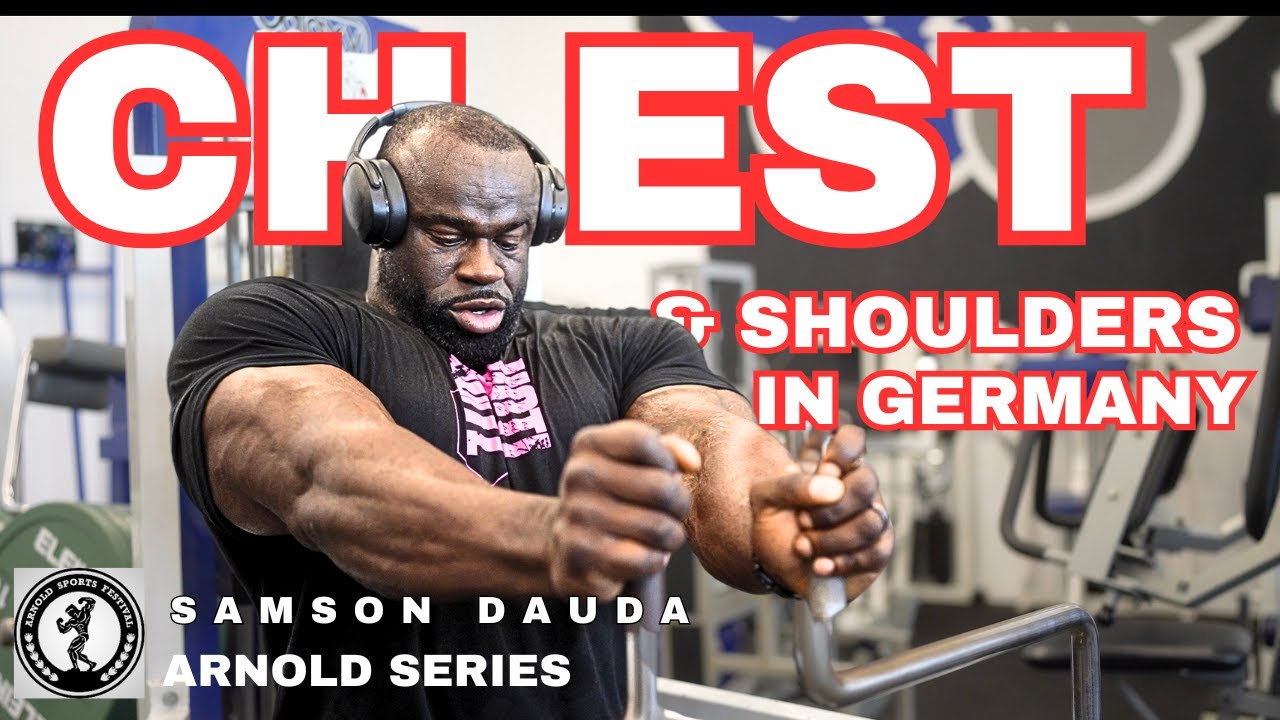 Training shoulders & chest at best gym in Meschede Germany | Samson ...