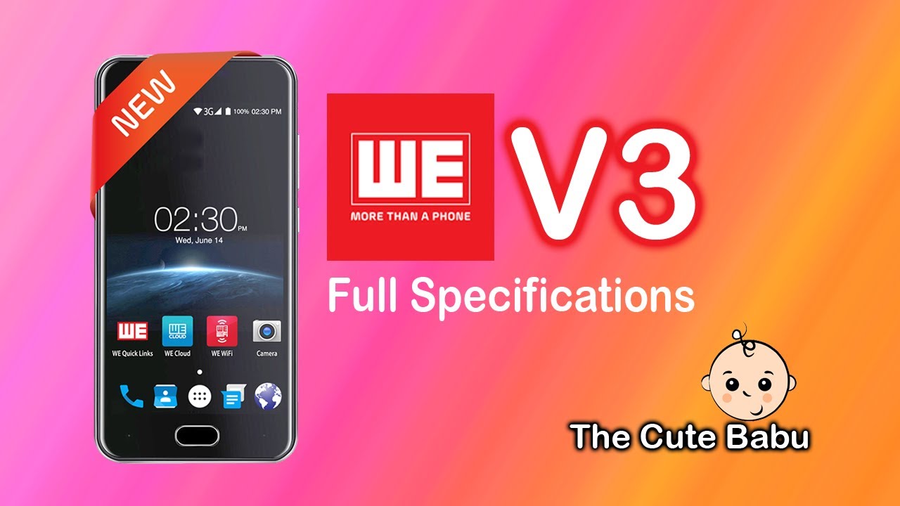 WE V3 | WE MOBILE | FULL SPECIFICATIONS | ANDROID | 7.0 | BANGLADESH ...