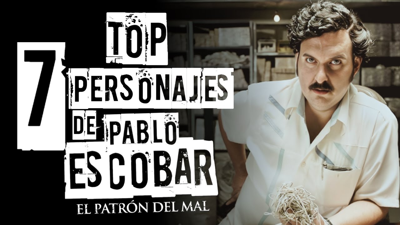 LOS 7 PERSONAJES QUE MARCARON LA ERA DE PABLO ESCOBAR | MR. CORMAC ...