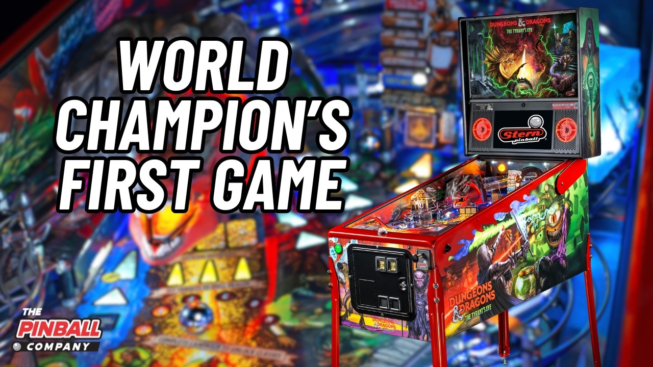 Dungeons & Dragons LE Pinball First Game Out of Box - Stern Pinball ...