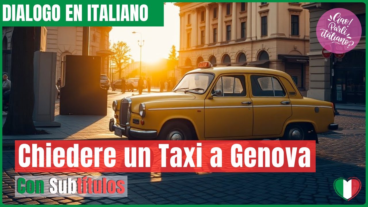 ¿Cómo Pedir un Taxi? en Génova 🚖🏙️| Learn Italian with Stories ...