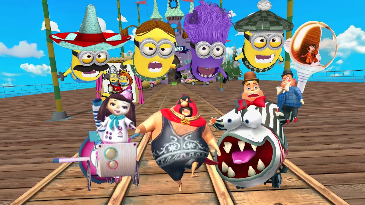 Minion rush All Bosses Evil minion gameplay | EP 12 QHD Fullscreen ...