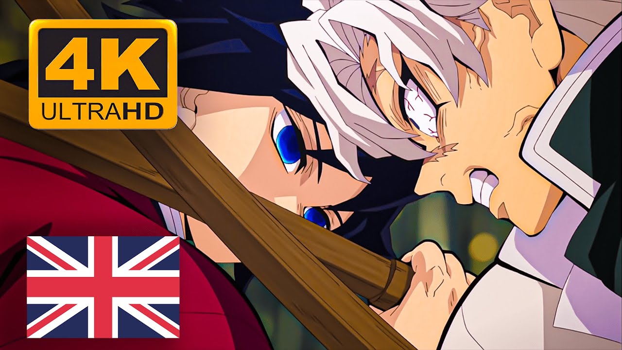 Sanemi VS Giyuu Full Fight |【4K 🇬🇧】| Demon Slayer - YouTube