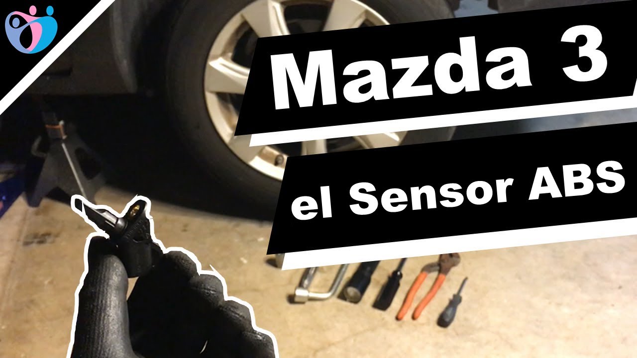 Cómo reemplazar el Sensor ABS Delantero en un Mazda 3 2010-2013 - YouTube
