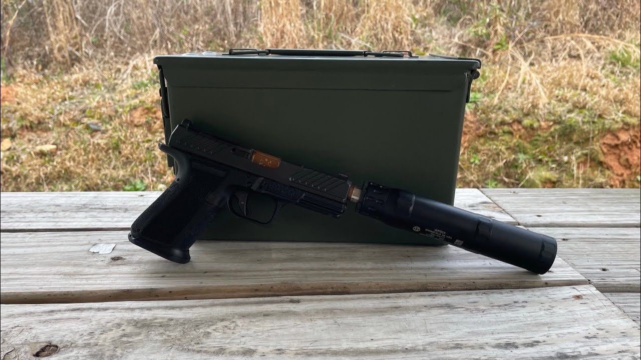 Gemtech Lunar 9 suppressor #gemtech - YouTube