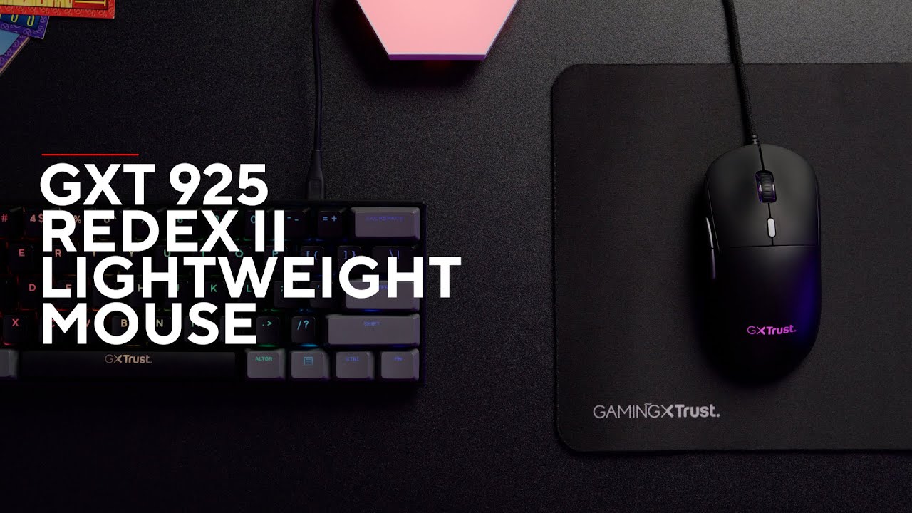The next generation: GXT 925 Redex II Lightweight Gaming Mouse - YouTube