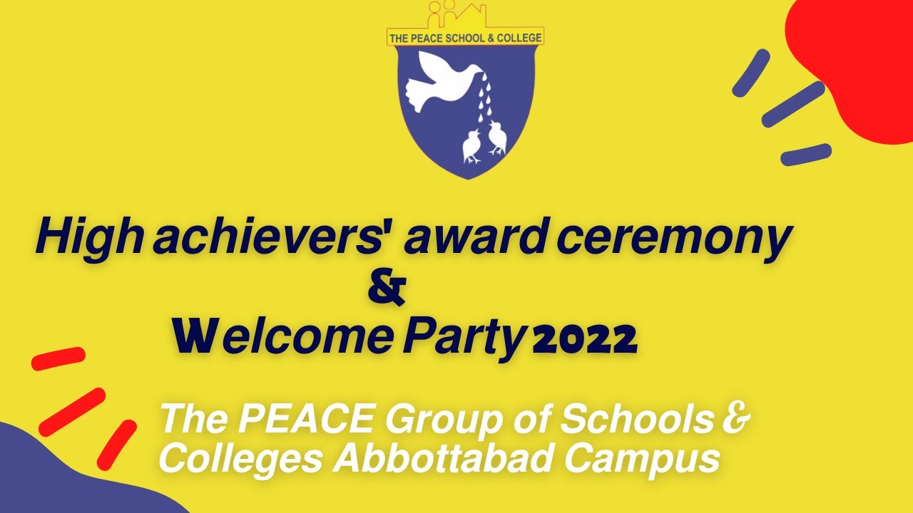 High achievers' award ceremony and welcome party - YouTube
