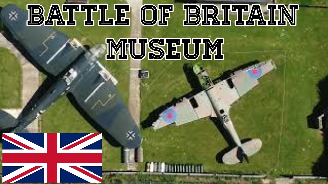 Battle of Britain museum. Hawkinge, Folkstone. By Drone. STEVIEDVD inVR ...