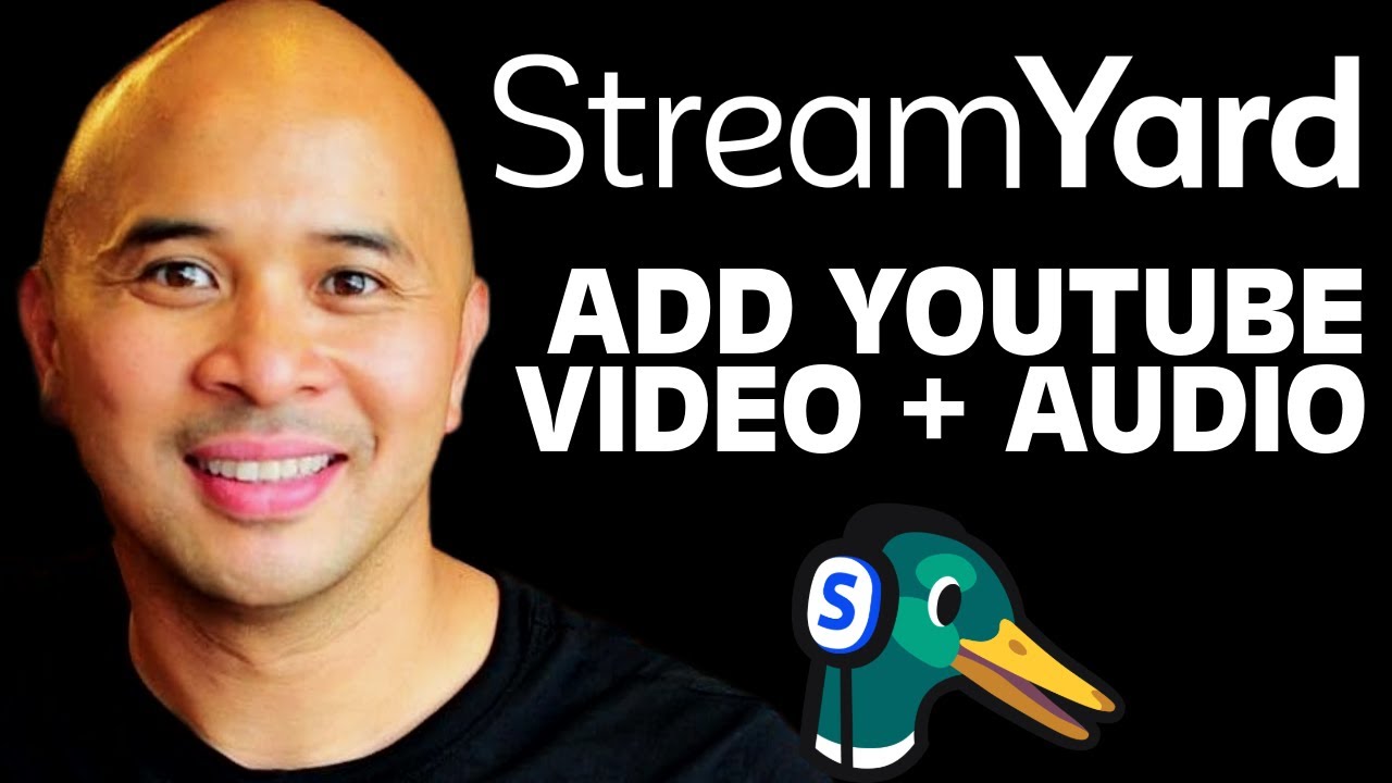 Easy Way to Share YOUTUBE VIDEO & AUDIO inside @StreamYard | Tutorial - YouTube