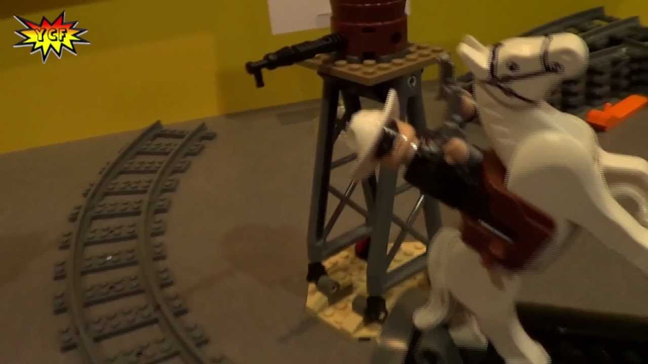LEGO The Lone Ranger 79111 Constitution Train Chase Preview New York ...