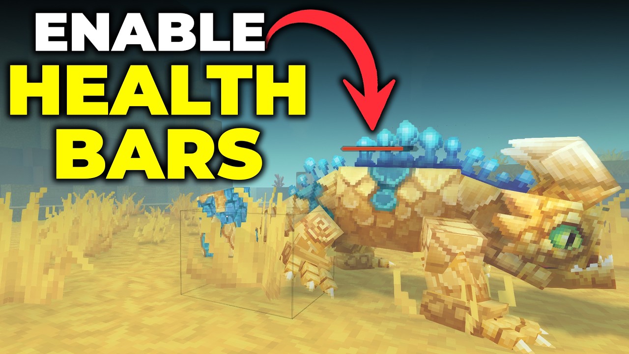 How To Turn on Entity Health Bars in Hytale - YouTube