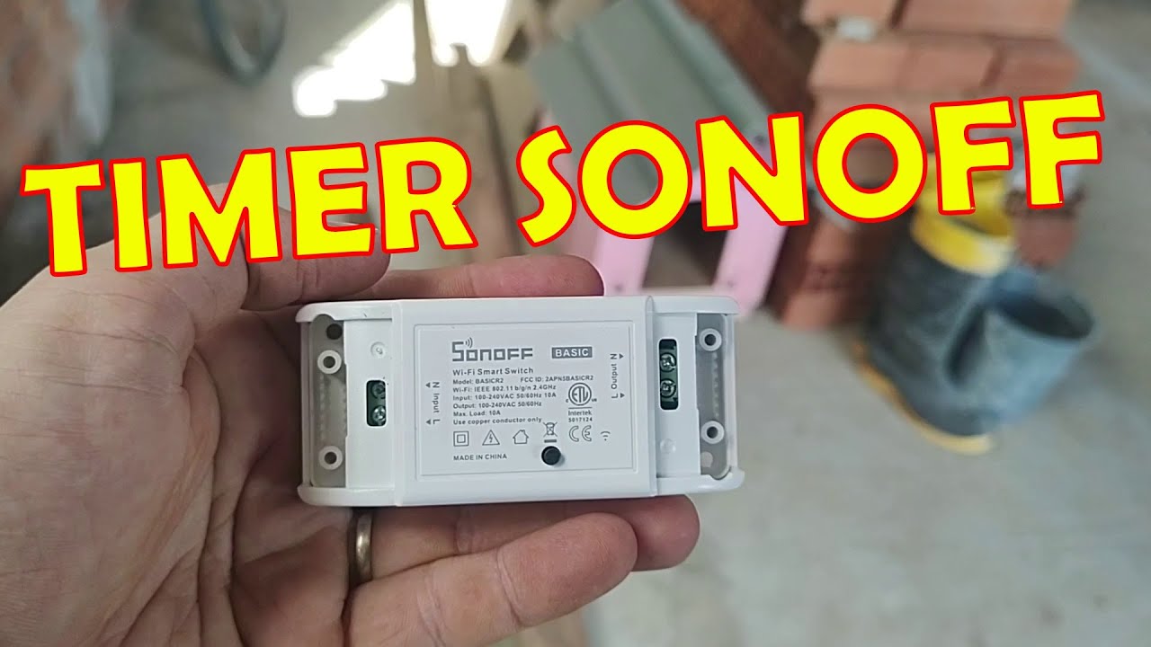 INSTALEI O TIMER SONOFF NA VALVULA SOLENOIDE, PARA A IRRIGAÇÃO COM ...