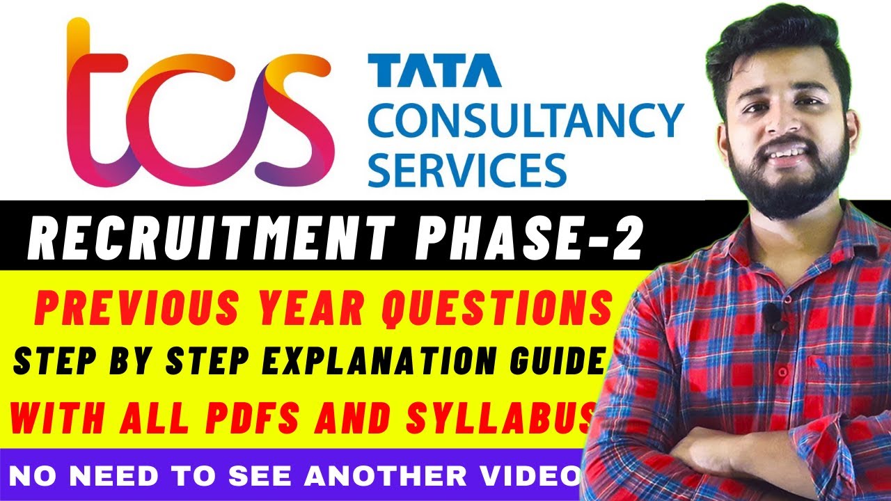 😍😍TCS OFF CAMPUS PHASE-2 FULL SYLLABUS WITH FREE STUDY MATERIALS | TCS PHASE 2 HIRING ...