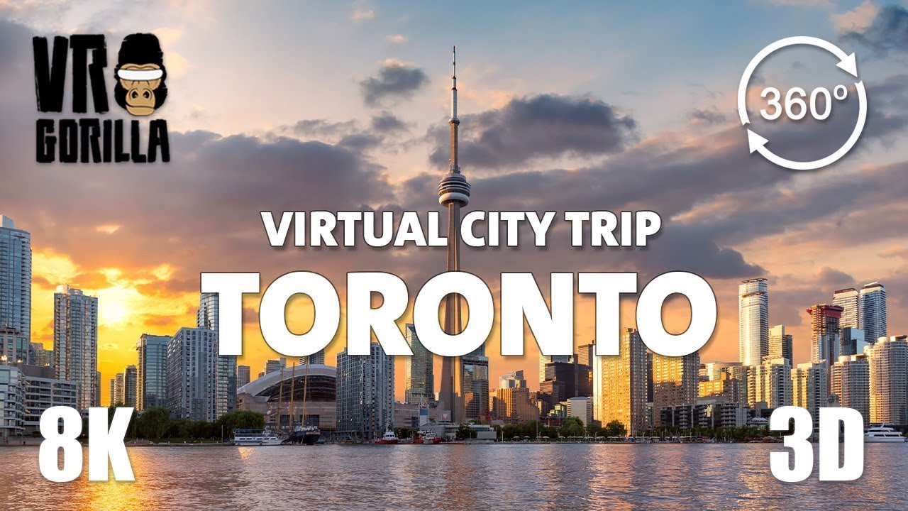 Toronto, Canada Guided Tour in 360 VR - (members) - YouTube