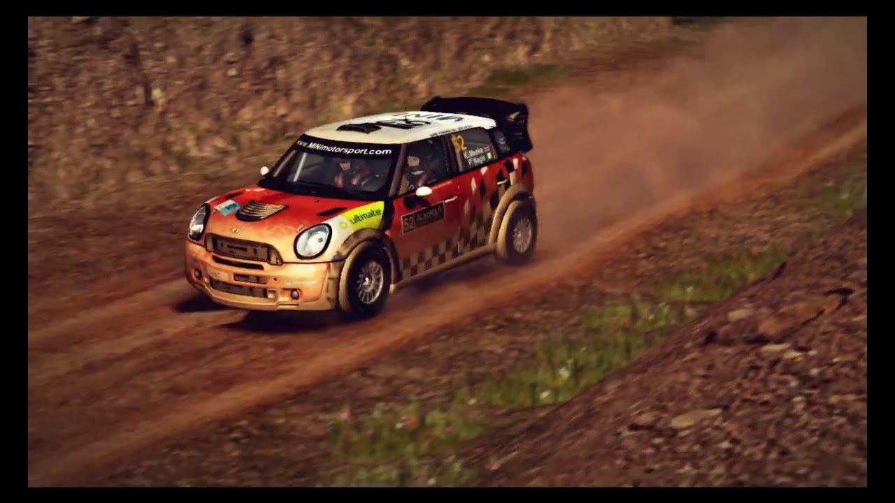 WRC 2 - RALLY ACROPOLIS (SS1) PISSIA 1 - KRIS MEEKE (MINI WRC) + REPLAY ...