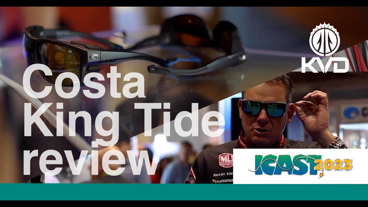 Costa King Tide fishing frames - bass fishing rundown with KVD - YouTube