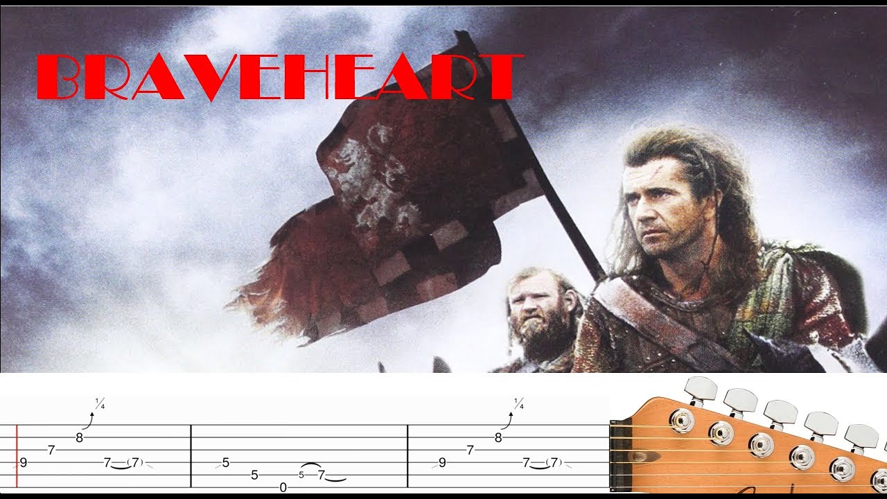 Braveheart theme - Guitar Tab (Tabulature) - YouTube