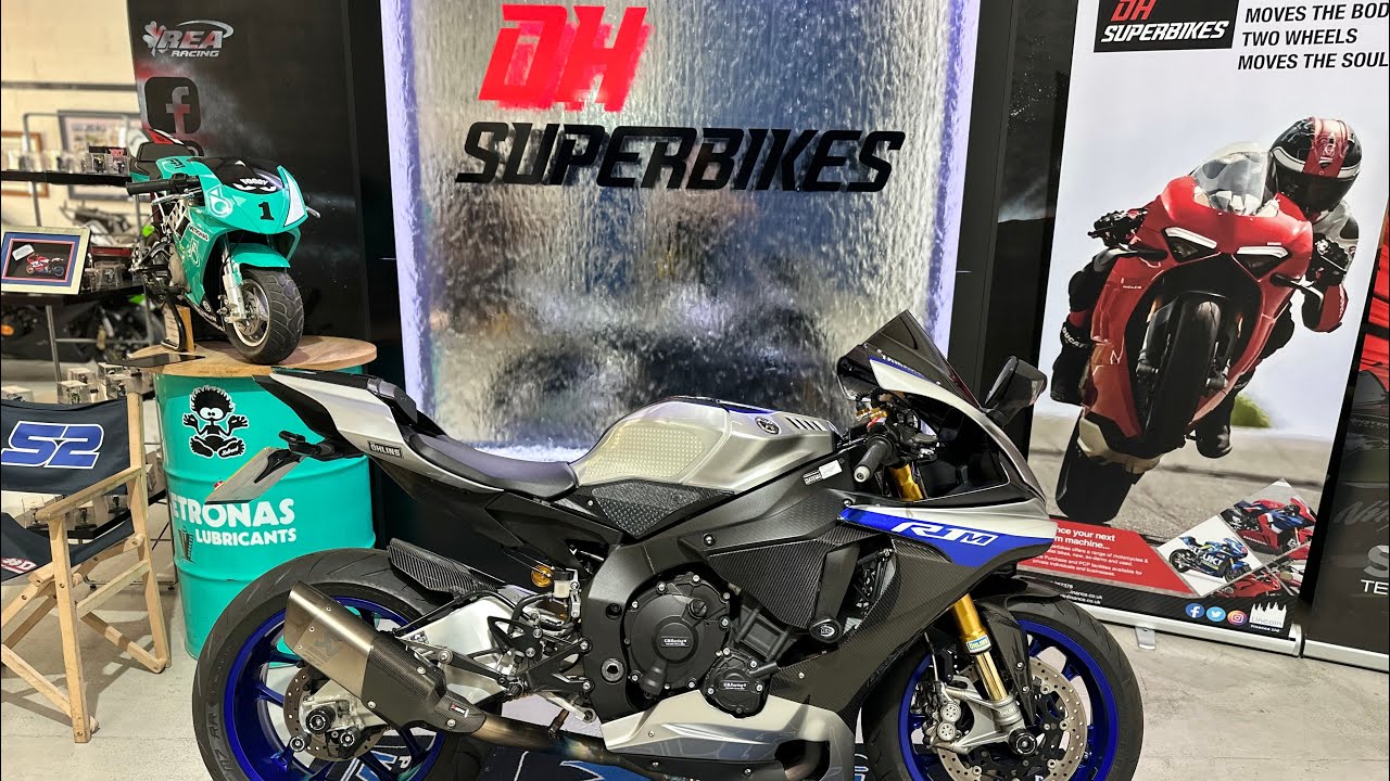 2017 Yamaha R1M YZF R1M 17 R1 AKRAPOVIC CARBON 7K MILES PX SWAP ...