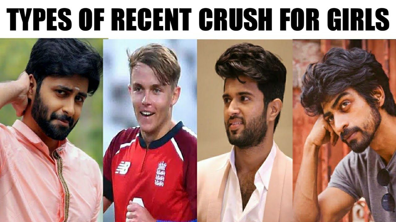 Types of recent crush for girls// crush/#crush/lovers - YouTube